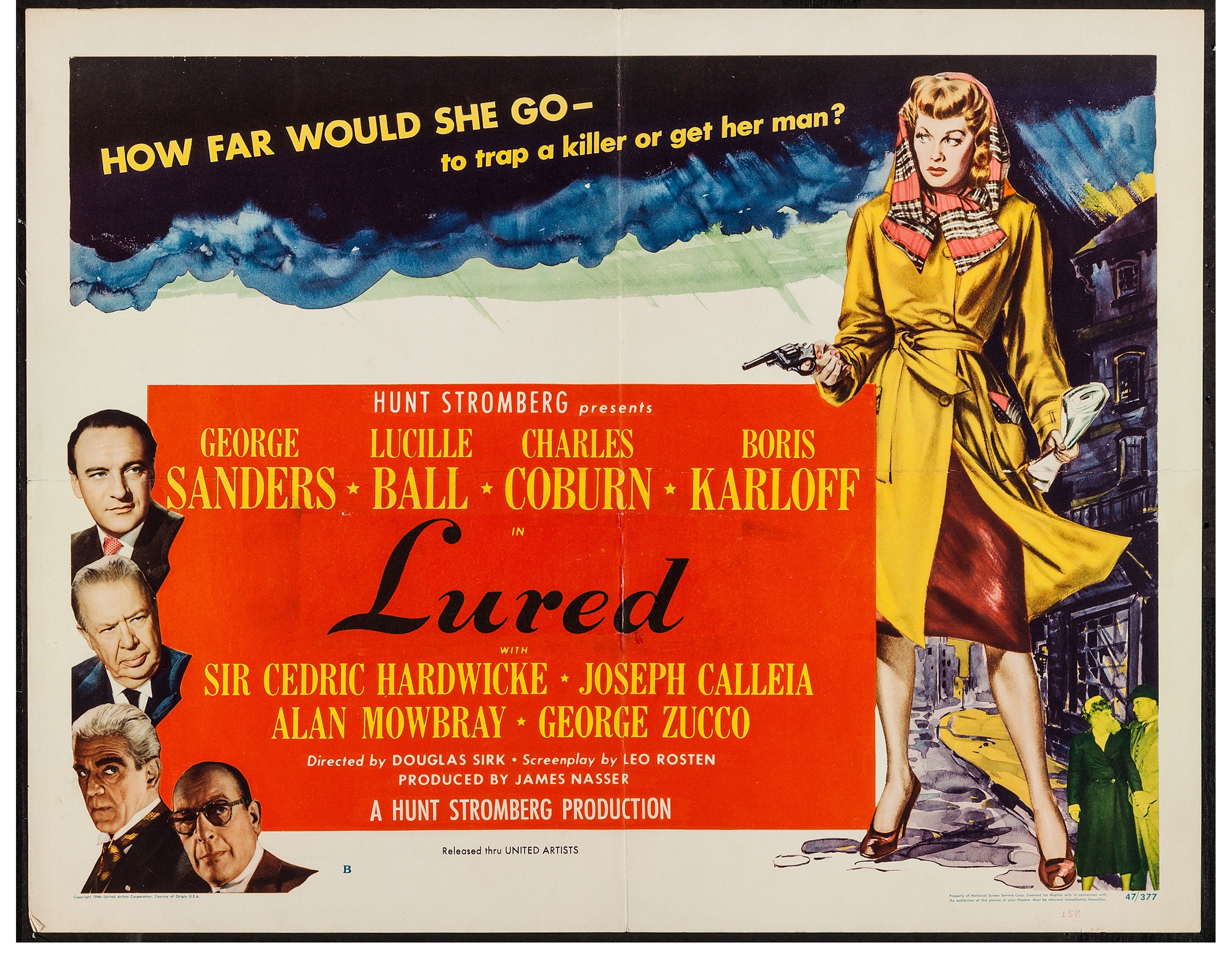 Lured (1947) – VHS Tracking