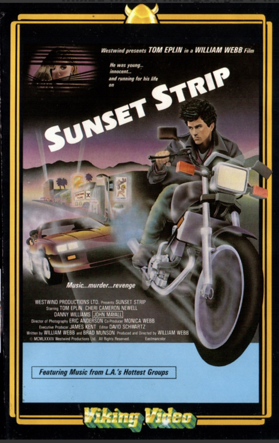 Sunset Strip (1985) – VHS Tracking
